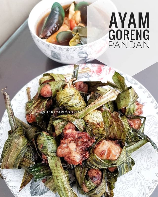 Resep Ayam Goreng Pandan a la Thailand - Jajanuel Surabaya